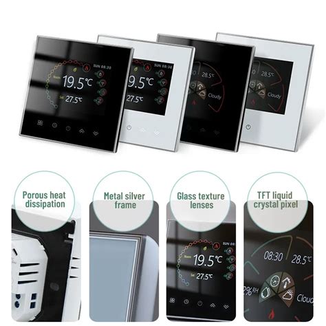 New Arrival Color Display Heating Smart Thermostat