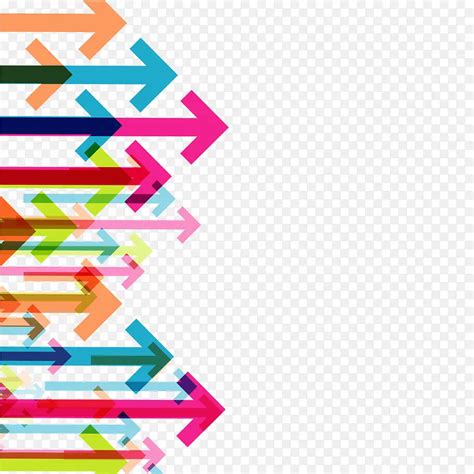 指往同一方向的带箭头的彩色线条png图片素材下载图片编号qdxdzrvp 免抠素材网
