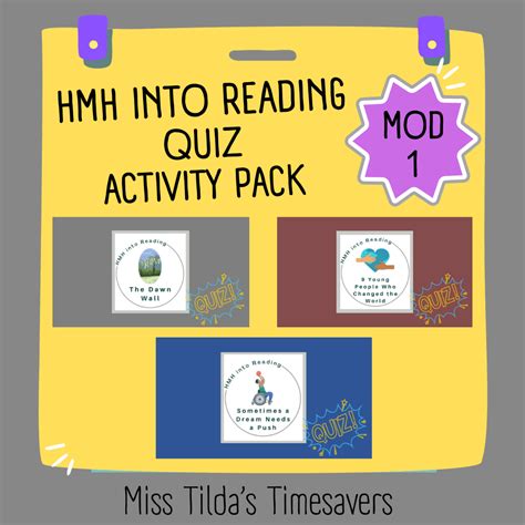 Grade 6 Hmh Into Reading Quiz Module 1 Made By Teachers