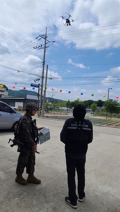 충남도 화랑훈련서 드론으로 훈련 작전 지원