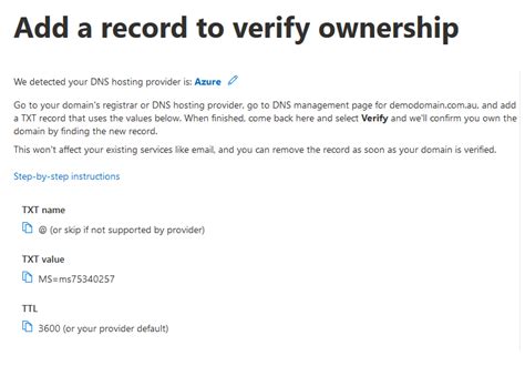 manage your microsoft365 domains with amazon route 53 hosted zones