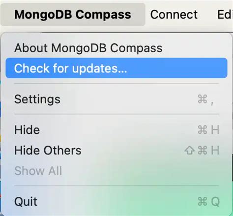 Update Mongodb Compass Compass Mongodb Docs