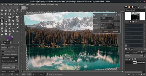 Efficient Methods To Straighten Photos To Straighten A Crooked Image