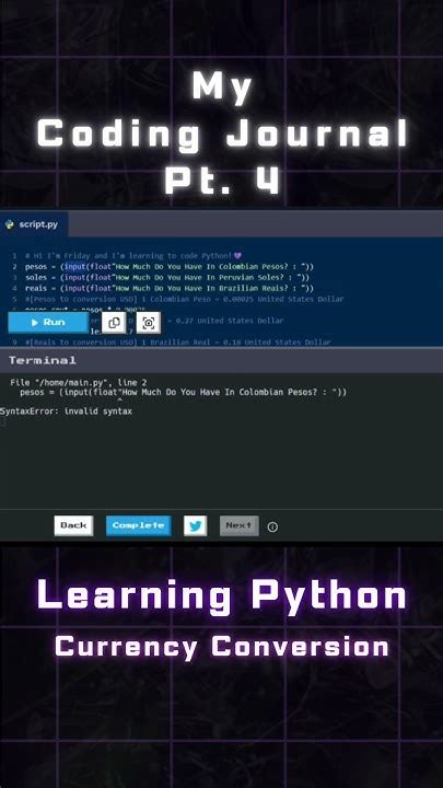 Learning Code Pt4 Code Coding Computerscience Python Learningtocode Codedex Tech
