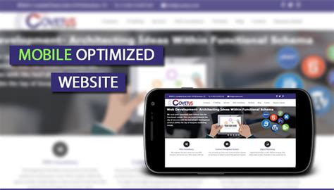 Know More About The Advantage Of Having A Mobile Optimized Website Covetus Technologies Pvt Ltd