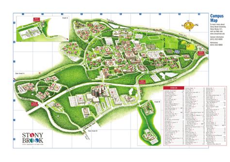 Stony Brook University Campus Map