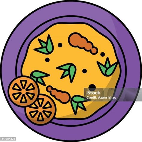 라임과 허브를 곁들인 이집트 렌즈콩 수프 개념 렌즈콩 수프 벡터 개요 색 아이콘 디자인 아시아 요리 기호 유명한 접시 기호 길거리 음식 스톡 일러스트레이션 0명에 대한 스톡