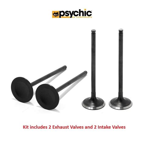 Psychic 2 Intake And 2 Exhaust Valves Kit Set Kawasaki Kx450f 2009 2015