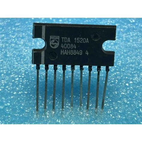 Ic Tda1520 A Ci Tda1520a De Chez Philips Pattes En Lignes