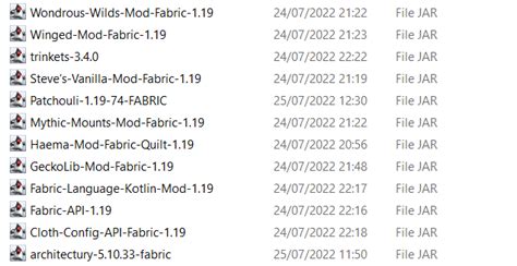 game crashed while initializing r fabricmc