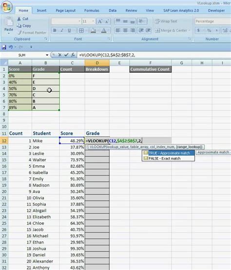 Vlookup Function Explained Youtube