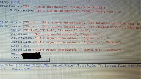 Winexistswinactive If Block Not Recognising The Window Is There Autoit General Help And