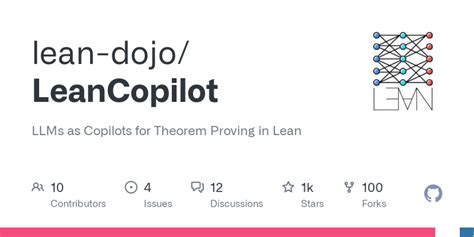 Github Lean Dojoleancopilot Llms As Copilots For Theorem Proving In Juan Leandro S