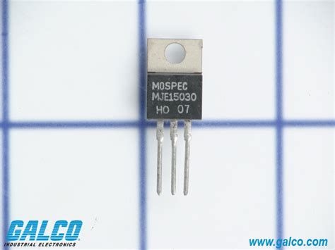 MJE15030 - NTE Electronics - Transistor | Galco Industrial Electronics