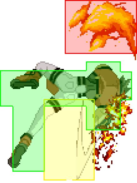 File GGML Sol Badguy Volcanic Viper End Hitbox Png Dustloop Wiki