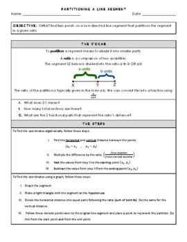 Partitioning A Line Segment By 99 Problems TPT