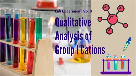 Exp 6 Qualitative Analysis Of Group 1 Cations Youtube