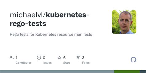 Github Michaelvlkubernetes Rego Tests Rego Tests For Kubernetes