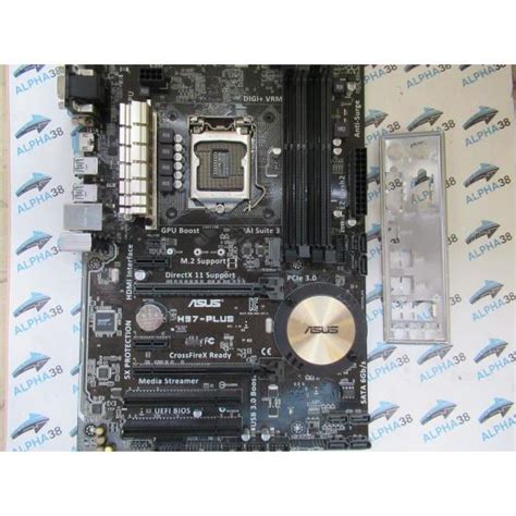 Asus H97 Plus Intel H97 Sockel 1150 Ddr3 Ram Atx Mainboard