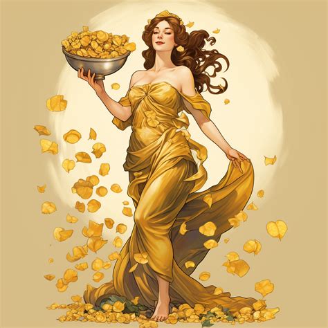 Фортуна римская богиня удачи Сапфировая кисть