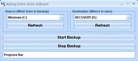 Backup Entire Drive Software