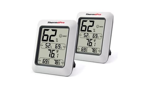 Thermopro Tp50 2 Digital Indoor Temperature Humidity Monitor Thermometer Meter Groupon