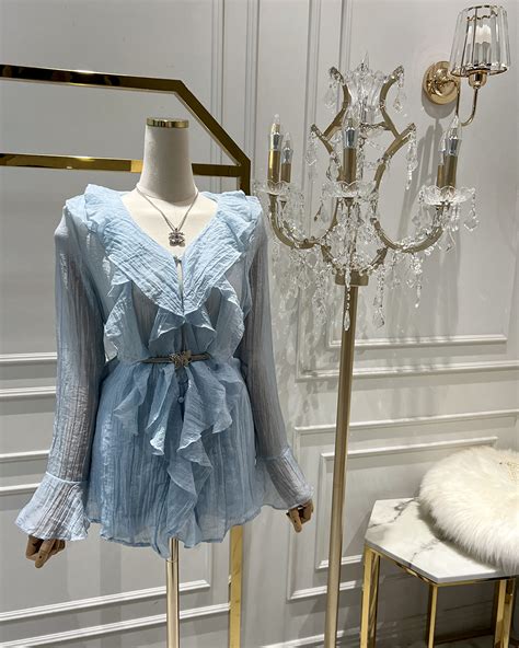 [실버벨트set] 버터플라이 프릴 투피스 Set [ 2color ] 에이블리