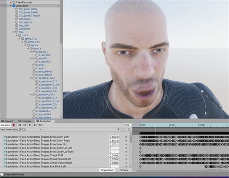 Blend Face Capture Animations With Other Animations Unity Engine