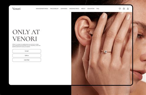 奢华钻石珠宝线上购物网页设计[7p]