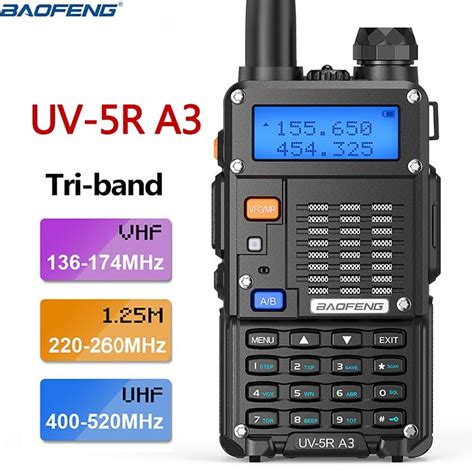 Radio Baofeng UV 5R A3 Tri Banda