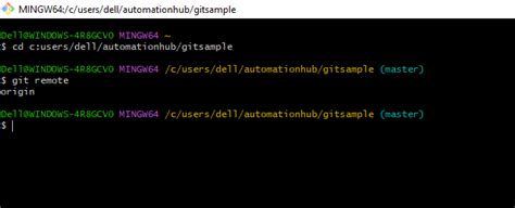Connect Remote Repository To Git Local Repository