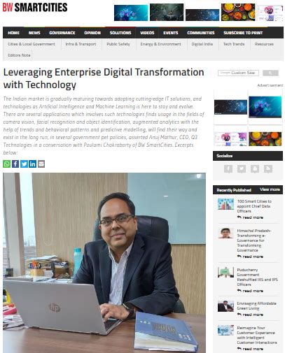 q3 technologies on linkedin leveraging enterprise digital