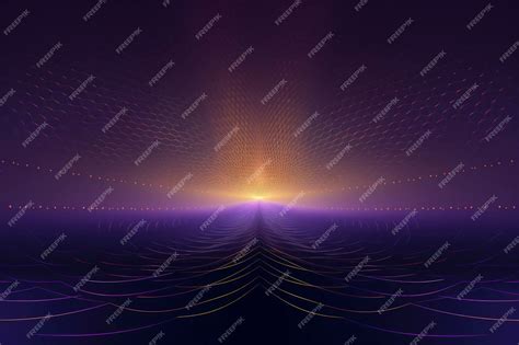 Premium Ai Image Abstract Purple Background In Dot Matrix Pattern