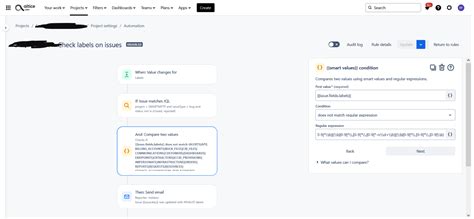 solved issue linking using regex in jira automation