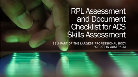 Rpl Assessment And Document Checklist For Acs Skills Assessment