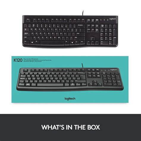 Wired Usb Logitech Plug And Play Usb Keyboard K120 At Best Price In