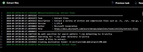 Extractfiles Task Does Not Work Anymore · Issue 13613 · Microsoftazure Pipelines Tasks · Github