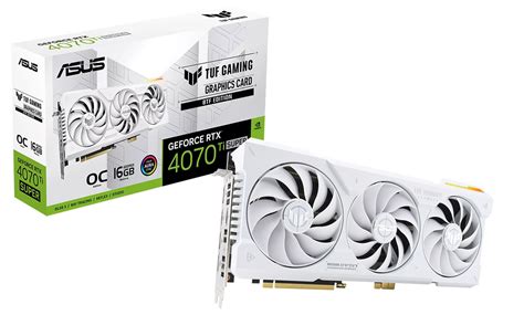 geforce rtx 4070 ti super btf asus supplies graphics card without power cable