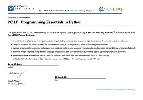 Revanth Kaja On Linkedin Pythonprogramming Pcap Learningandgrowth