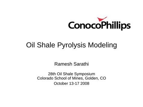 Pdf Oil Shale Pyrolysis Model Dokumen Tips