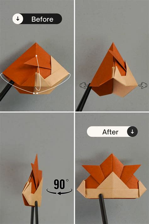 Origami Samurai Hat Step By Step Instructions Origamiok