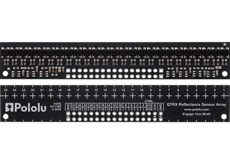 QTRX HD A Reflectance Sensor Array Channel Mm Pitch Analog Output Low Current