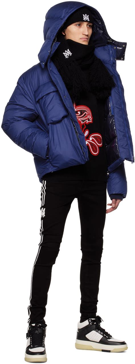 Amiri Black Graphic Patch Sweater Amiri