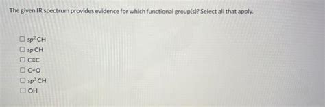 Solved Deduce The Structure Of A Compound With The Molecular