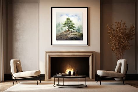 Cedar Tree Wall Art At Donald Peterson Blog