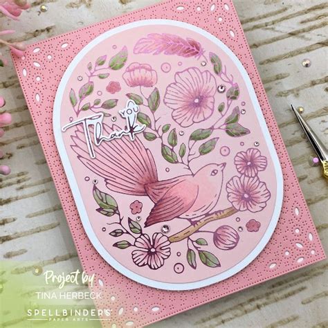 Spellbinders Cards Stylish Ovals Collection Spellbinders Cards