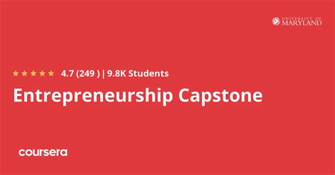 Entrepreneurship Capstone Coursera
