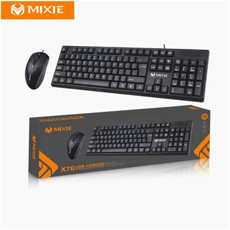 Ac Electronic Mixie X70 Usb Corded Keyboard Mouse Combo Usb Wired