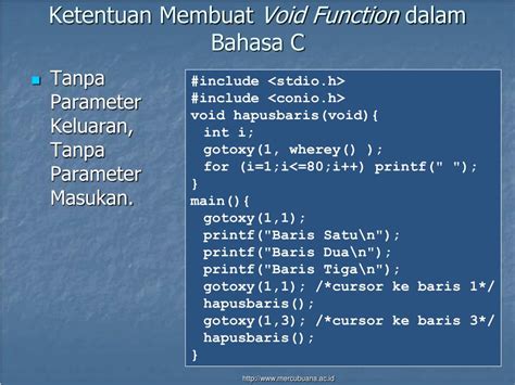 Ppt Function Dalam Bahasa C Powerpoint Presentation Free Download Id 5160766