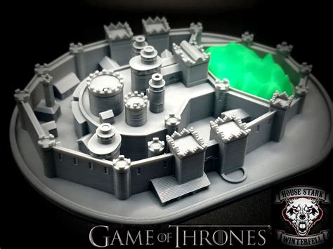 Winterfell House Stark Games Of Thrones Free 3d Print Model